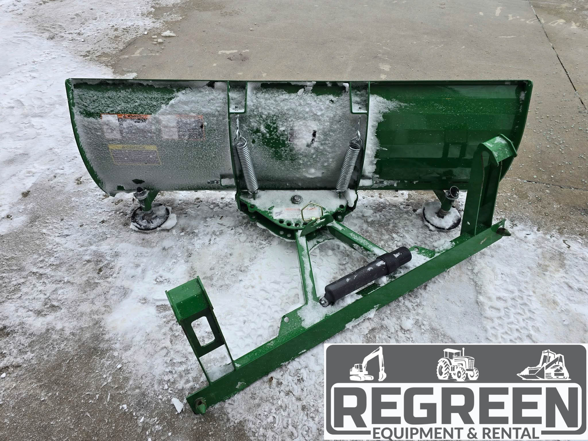 Frontier AF10F 60" Manual Angle Snow Plow Blade for John Deere Quick ...